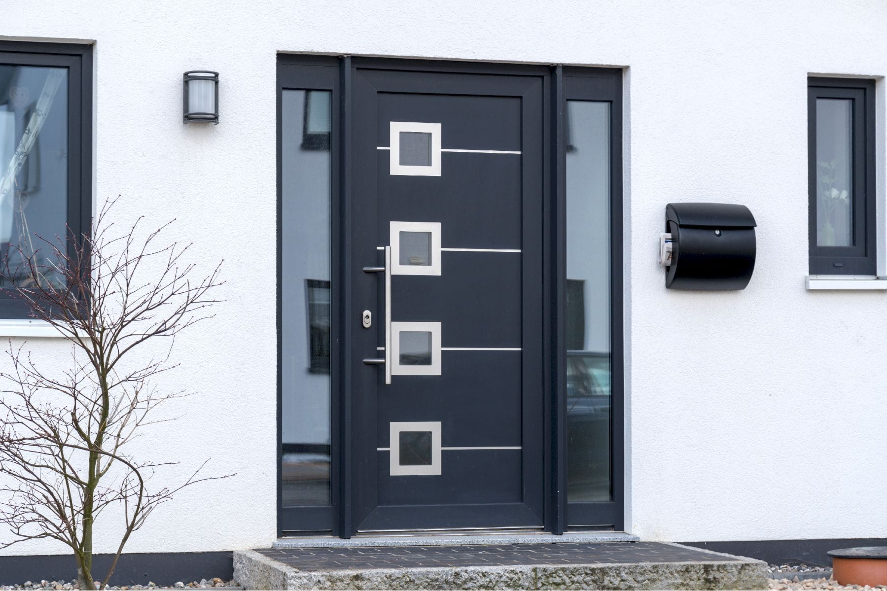 Maison moderne : quelle porte d'entrée adopter ? - ETD Guide